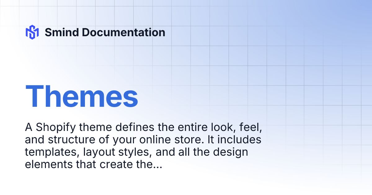 Themes | Smind Documentation